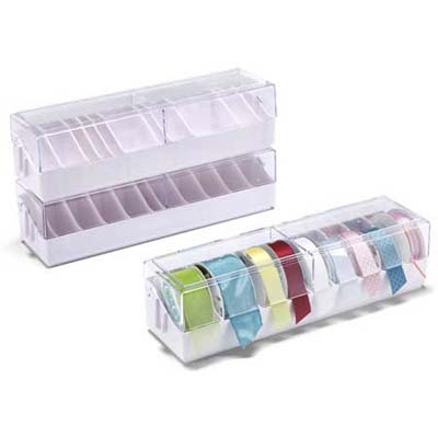 Stacking Ribbon Dispenser Box | 12 Smart Ways to Store Holiday ...