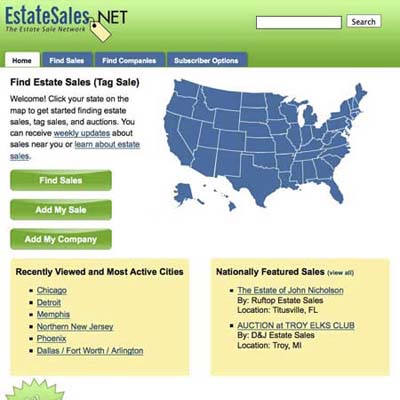 EstateSales.net | Secret Sources 2008 | This Old House